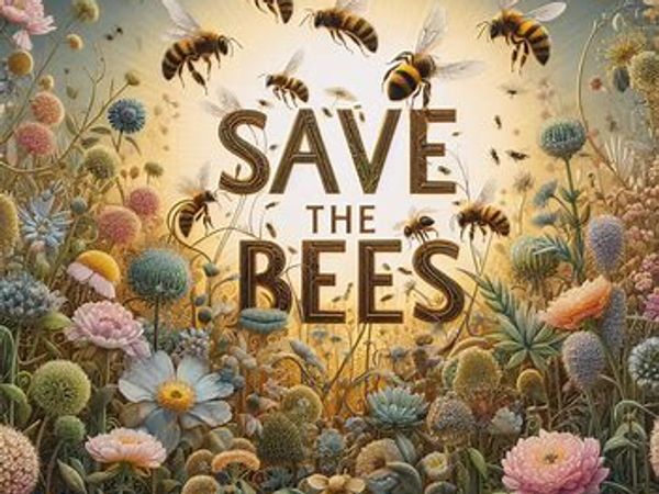 CB Bees - Save the Honey Bees, Save Our Bees, Save the Bees